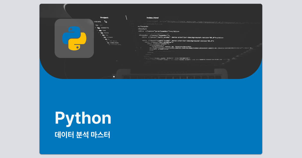 파이썬 데이터 분석 마스터 : 입문부터 크롤링, 시각화까지